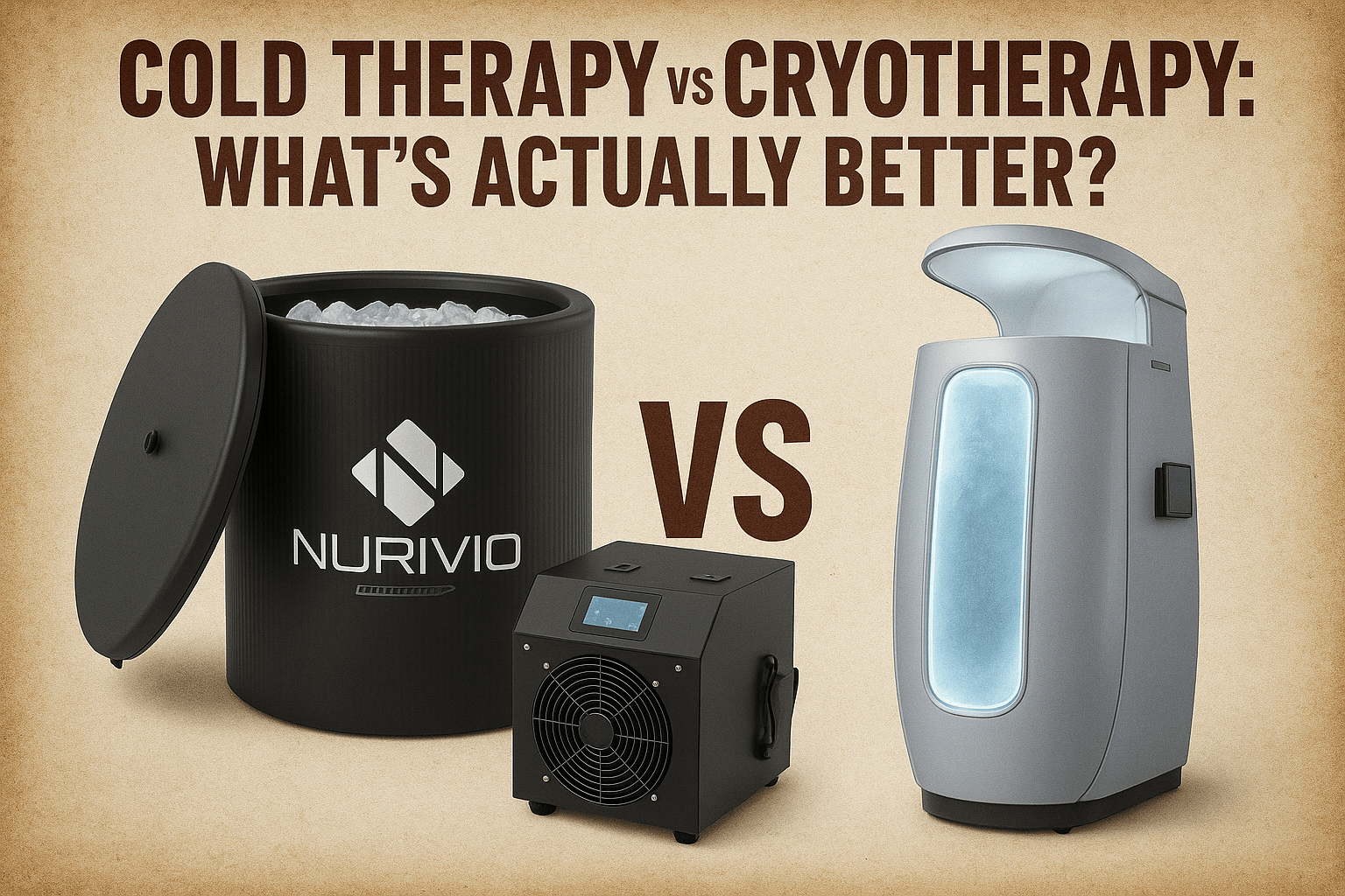 Cold Therapy vs Cryotherapy — What’s the Difference? – Nurivio